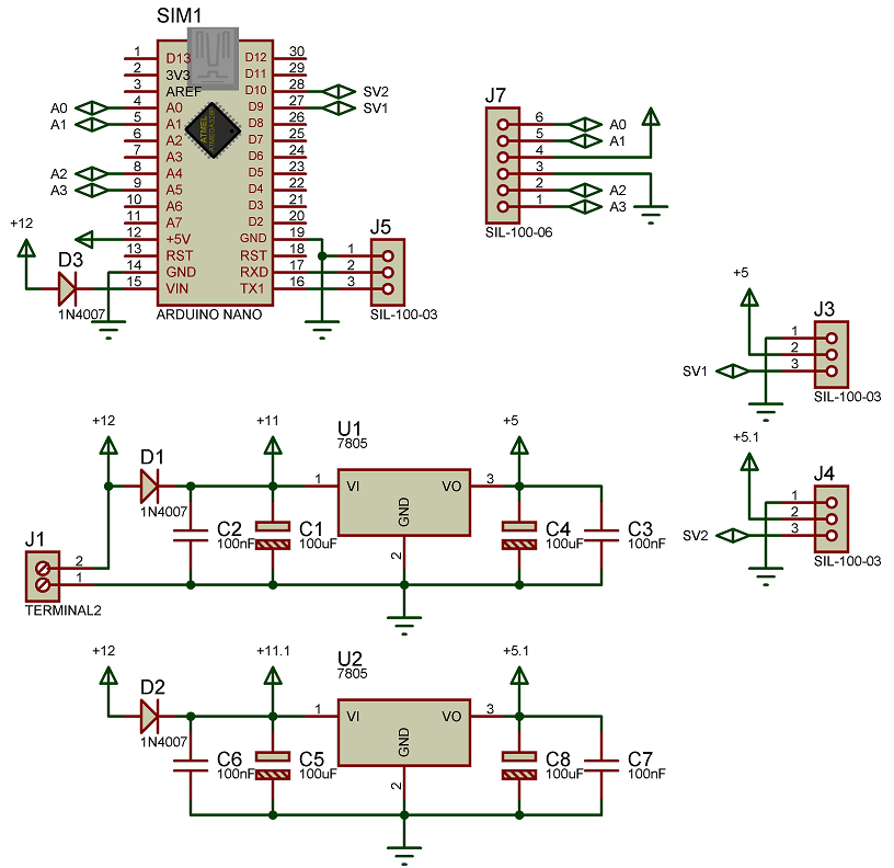 Sơ đồ nguyên lý điều hướng pin mặt trời Arduino theo 2 hướng LDNam ...